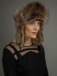 Beaver & Raccoon Fur Ushanka Hat | Handmade by NordFur