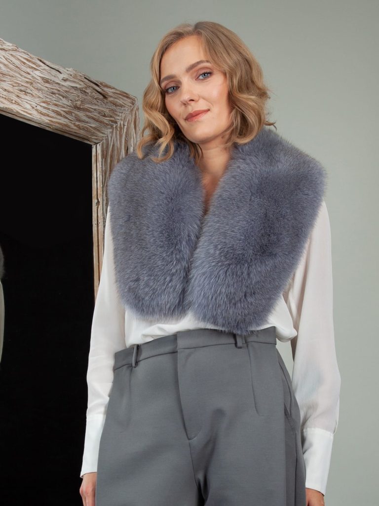Fur Collars For Coats, Jackets, Dresses | Handmade by NordFur
